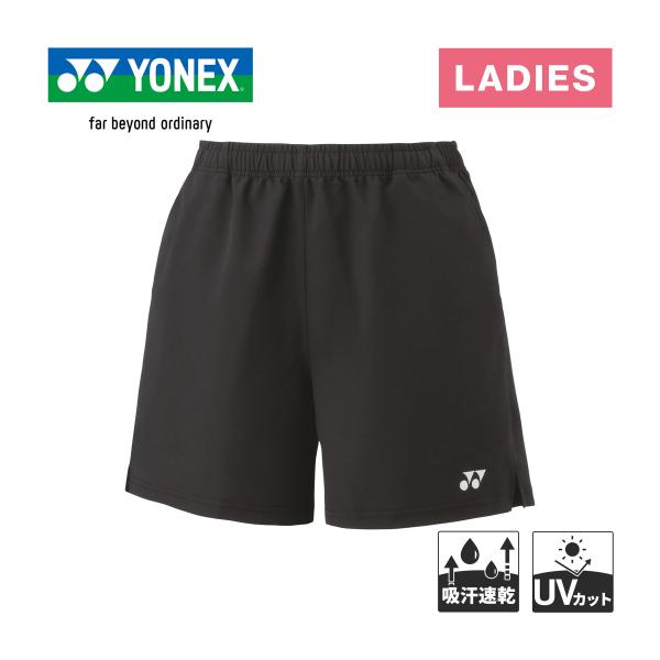 テニス バドミントン ショートパンツ ズボン ボトムス 女性 バトミントン【ベリークール】キシリトールと汗が反応することで-3℃の涼感。【UVカット】紫外線をシャットアウト。【吸汗速乾】乾いているから、攻められる。【制電】※モデル撮影写真は...