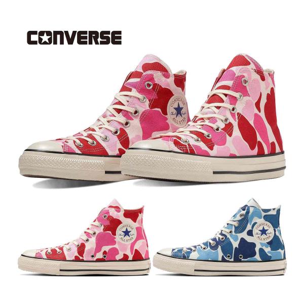 「U.S. ORIGINATOR」スペック搭載オールスターのプリントアレンジモデル。1983年に登場したコンバースの代表的な柄のひとつである“83カモ”を、カラーアレンジしたデザイン。カラーは、00sスタイルにコーディネートで取り入れたくな...