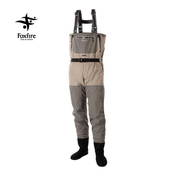 防水性 透湿性 ゴアテックス 6レイヤー構造 防水ポケット ハンドウォーマーポケット 山岳渓流 釣り フィッシングウェア【山岳渓流が多く高温多湿な日本のフィールド＆日本人の体型に合わせて開発した、高い運動性能と耐久性を誇るハイスペック・ウェ...