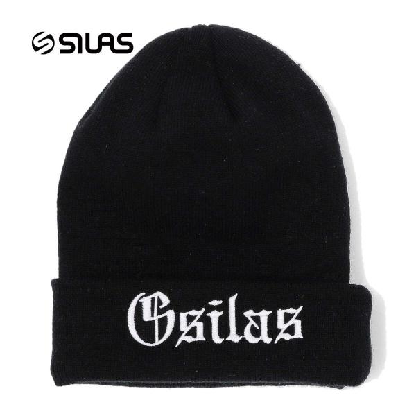 ・幅広いコーデと相性抜群のビーニー。・フロントにSILASの定番OLDロゴをブラックレターにアレンジした刺繍がポイント。・プレゼントにもおすすめ。【SILAS（サイラス）】1998年、イースト・ロンドンにて”SLAM CITY SKATES...
