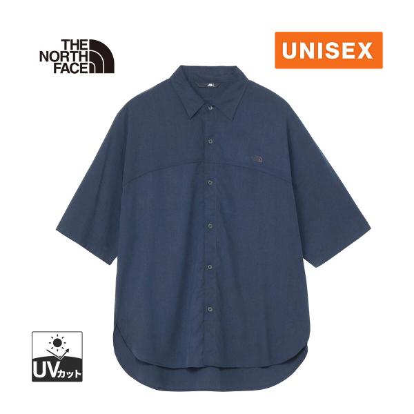【関連キーワード】THE NORTH FACE ノースフェイス 2025春夏モデル 半袖 シャツ UVカット ゆったり 刺繍ロゴ カジュアル トップス 母の日2026
