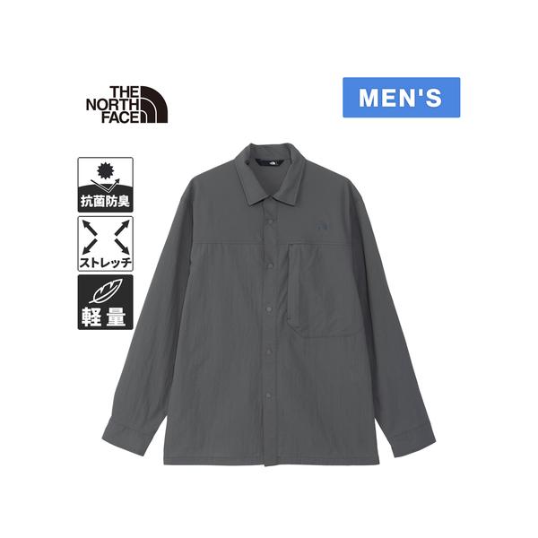 【関連キーワード】THE NORTH FACE ノースフェイス 2025春夏モデル 長袖シャツ アウトドア 登山 トレッキング ブランド ストレッチ ドットボタン