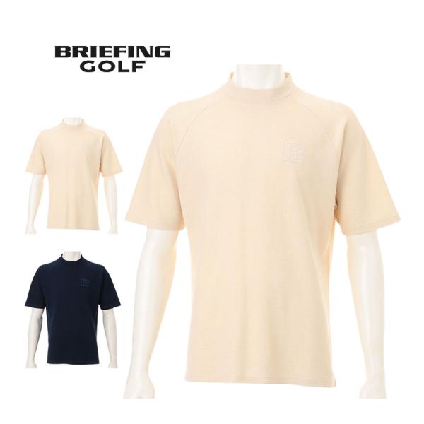 【検索キーワード】半袖 モックネックシャツ ゴルフウエア Tシャツ 速乾 軽量 夏 トップス