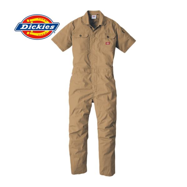 【検索キーワード】Dickies DICKIES オールインワン つなぎ 半袖 ロングパンツ 長ズボン 作業服 カジュアル アメカジ おしゃれ