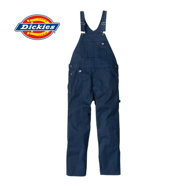 Dickies DICKIES サロペット つなぎ オールインワン ロングパンツ 長ズボン 作業着 作業服 カジュアル アメカジ おしゃれ横の伸長率約17％のストレッチ素材を使用したDickiesT/Cオーバーオール。たくさんの機能がついて...