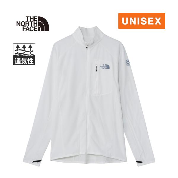 カラー：グレイッシュホワイト 2026春夏モデル 長袖ジャケット フリース フルジップフーディ フード アウター 上着 軽量性 コンパクト性 保温性 通気性 ストレッチ性 レギュラーフィット 夏山登山 アウトドアウェア アクティビティ トレ...