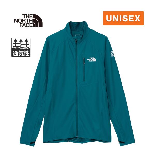 カラー：ディープラグーン 2026春夏モデル 長袖ジャケット フリース フルジップフーディ フード アウター 上着 軽量性 コンパクト性 保温性 通気性 ストレッチ性 レギュラーフィット 夏山登山 アウトドアウェア アクティビティ トレイル...