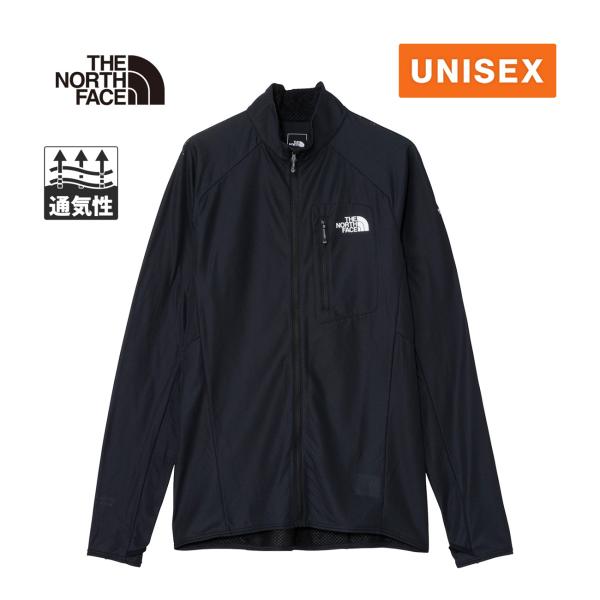 カラー：ブラック 2026春夏モデル 長袖ジャケット フリース フルジップフーディ フード アウター 上着 軽量性 コンパクト性 保温性 通気性 ストレッチ性 レギュラーフィット 夏山登山 アウトドアウェア アクティビティ トレイルランニン...