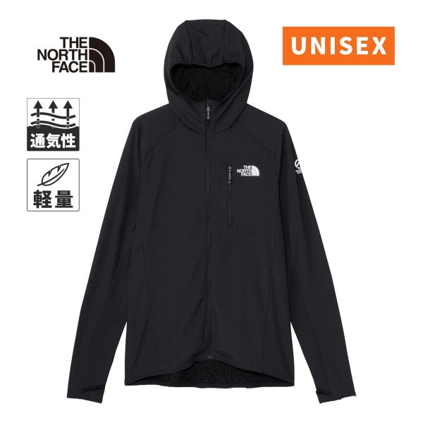 カラー：ブラック 2026春夏モデル フルジップフーディ フード 長袖ジャケット トップス アウター 上着 アクティブ トレーニング スポーツ ランニング ジョギング 軽量 保温性 通気性軽量で保温性と通気性を両立した、テクニカルフリースパ...