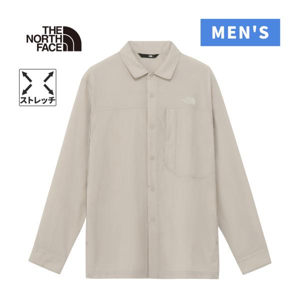 【関連キーワード】THE NORTH FACE ノースフェイス 2026春夏モデル 長袖シャツ ソフトシェル 軽量 薄手 はっ水 トップス アウトドア 登山 ハイキング クライミング