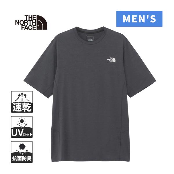 【関連キーワード】THE NORTH FACE ノースフェイスカラー：ミックスチャコール 2026春夏モデル アウトドアウェア 半袖シャツ トップス 抗菌防臭加工 速乾性 UVケア アウトドア 登山 ハイキング 夏山■どんな商品？【ザ・ノー...