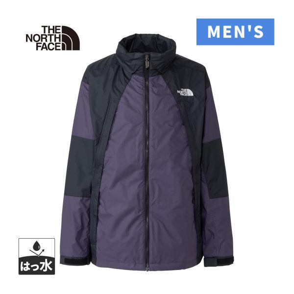 カラー：エンドレスダスク×ブラック 2026春夏モデル ウインドジャケット ウインドブレーカー 長袖ジャケット はっ水 アウトドア カジュアル スポーツ 普段使い アウター 上着2000年代のアイコンアイテムからデザインディテールを踏襲、耐...