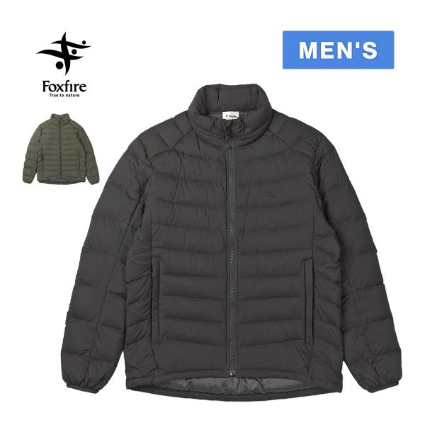 カラー：ブラック ダウンジャケット 中綿ジャケット ライナーダウン アウトドア 日常使い ユニットシステム 保温性 通気性 アウター 上着落ち着きのあるマットな質感のウーリータイプの表地と、特殊断面構造により羽毛が吹き出しにくいピスティルフ...