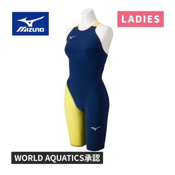 カラー：84：エステートネイビー×ライトニングイエロー 競泳水着 水泳 スイムウェア レース スイミング スポーツ 女性用水着 レース用水着 競技用 選手用 ジーエックス ソニック WORLD AQUATICS 国際水泳連盟承認【WORLD...