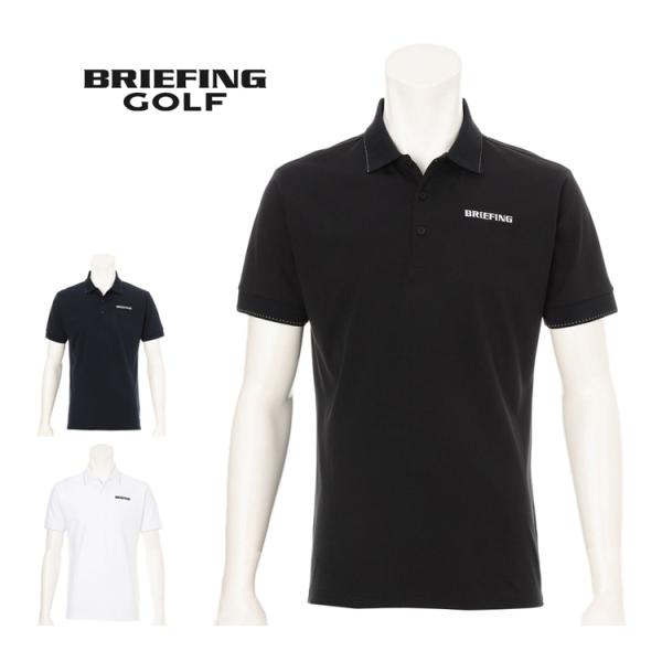 ゴルフウェア 半袖ポロシャツ 半袖シャツ トップス 定番 軽量 吸水速乾 伸縮性 普段使い カジュアルBRIEFING GOLFに必要不可欠なアイテムを展開する『BASICS』の定番ポロシャツ。素材には、BRIEDFING GOLFで開発し...