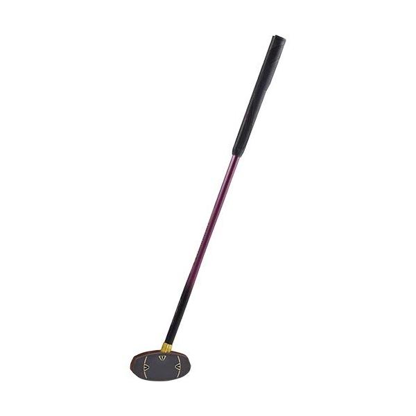 重量級パーシモン。※画像は右利き用です。　お届けは左利き用です。強く打つと転がる、軽く打つとトマル。最先端の3層構造カーボンTPUフェイスと搭載。力強い一打目も、繊細な二打目も狙ったところへピタリ。［POINT1：遠くまで転がす力が約5％ア...