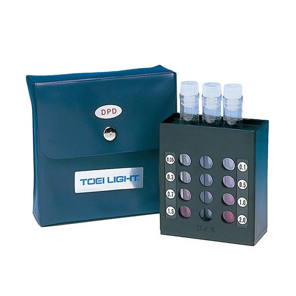 送料無料 水泳 プール 設備 用品 学校 授業 体育 スポーツジム残留塩素測定（錠剤タイプ）フィルター固定式。