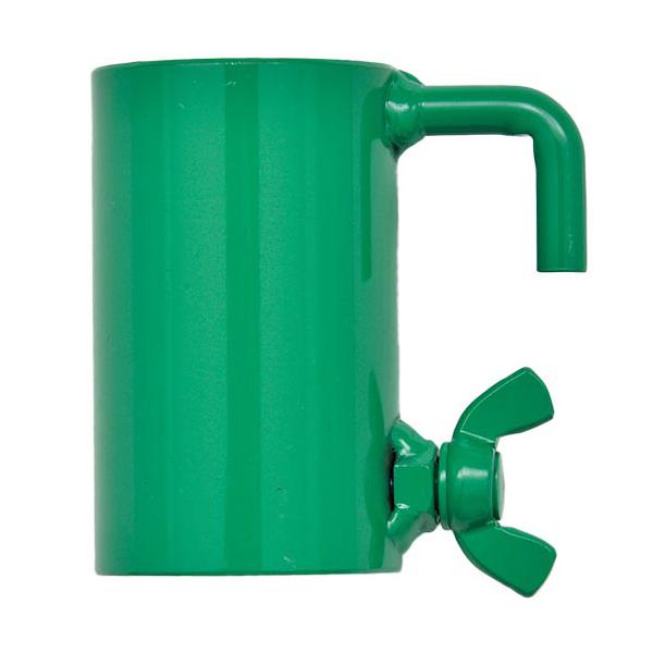 送料無料 体育器具 学校体育 部活動 バドミントン押しネジタイプのスライドフックです。サイズ：直径40mm支柱専用