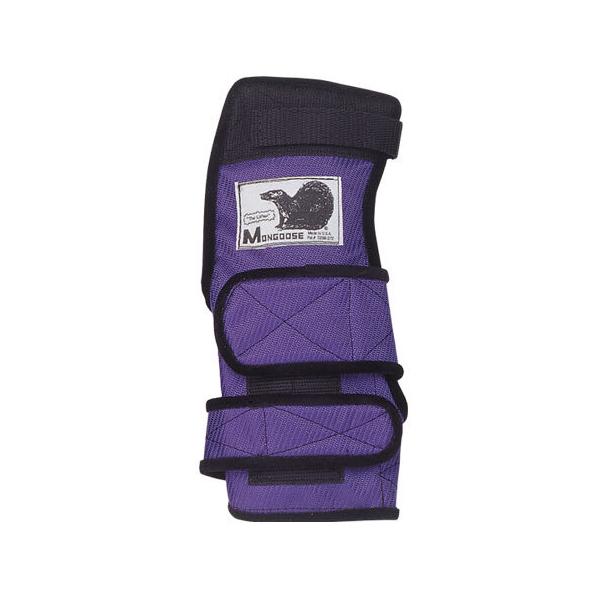 カラー：パープル ボウリンググローブ リスタイ サポーター ボーリング 手首をしっかりと固定し正しいサムの抜けをもたらす。●固定エリア：フィンガー〜リスト。サイズ：S、M、L