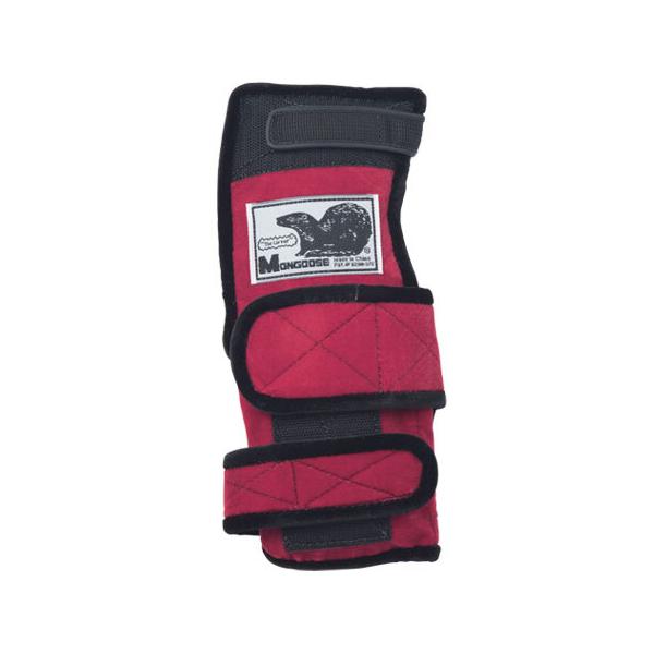 カラー：レッド ボウリンググローブ リスタイ サポーター ボーリング手首をしっかりと固定し正しいサムの抜けをもたらす。●固定エリア：フィンガー〜リスト。サイズ：S、M、L