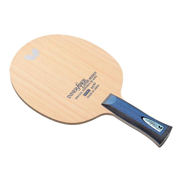 卓球ラケット シェークラケット シェークハンド 未張り上げ ピンポンインナーフォース・レイヤーALCよりもブレードを薄くし、使用木材と合板構成を新たに設計することで、回転のかけやすさと高い安定性を実現しました。回転量が多い前陣カウンタードラ...