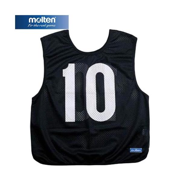 ビブス ゼッケン サッカー フットサル ハンドボール 試合 練習用品 部活※お届けは、ゲームベスト 10枚組み（黒/番号1〜10）になります。撥水加工を施したベームベスト。中学校・高校・一般向けゲームベスト。クラブ活動や体育祭の必須アイテム...