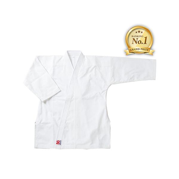 空手着 上衣 武道 道着 武術 格闘技 九桜 クサクラいかに技を極め、屈強な精神を養うか。風合い、耐久性、品質を追及した九櫻が、最高のパフォーマンスを導き出す。有段者向けの道衣です。※帯・ズボンは別売りとなります。【道衣洗濯について】1.少...