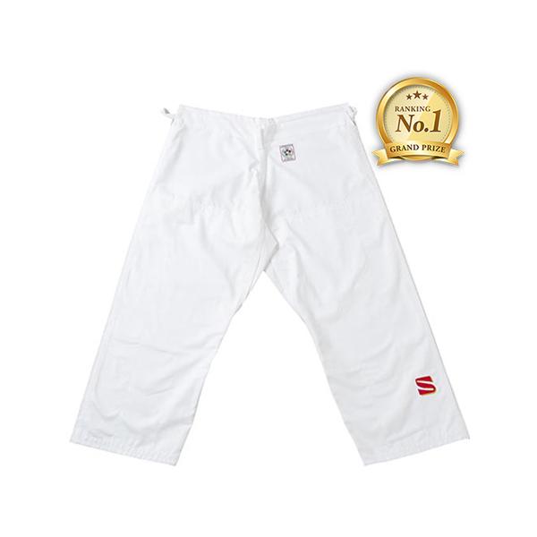 武道 IJF公認 柔道着 パンツ ズボン 実業団 大学生 高校生 九桜 クサクラ※Y体サイズ：身長に対して細身の方向け。防縮加工済柔道衣です。IJF主催国際大会、全柔連主催指定大会使用可。・二重織刺子生地引張り強度縦横共：2200N以上。・...