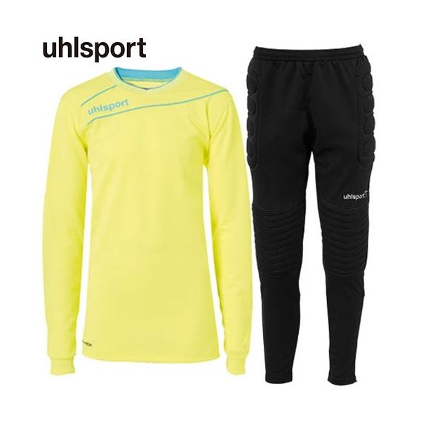 サッカーウェア ゴールキーパーウェア セットアップ 上下セット 長袖シャツ ロングパンツジュニアをターゲットにしたGKシャツ・パンツの上下セット。素材：ポリエステル100％ サイズ：S（164）：身長154-160、チェスト90-96、ウエ...