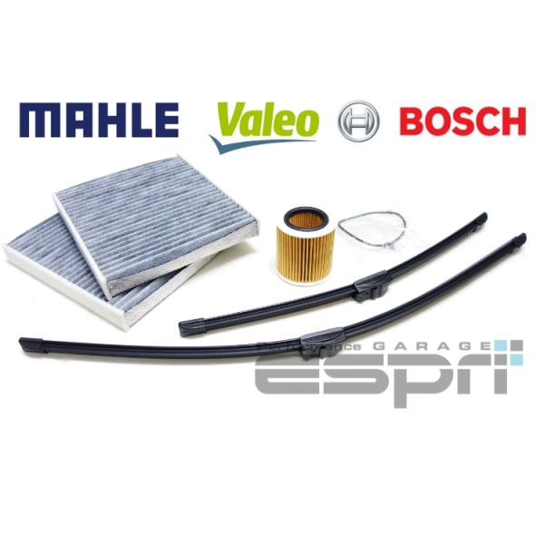 BMW F10 F11 523d N47エンジン ディーゼルエンジン車に適合の(一部除く)オイルエレメント・エアコンフィルター・ワイパーブレード 3点セット 新品 です。オイルエレメント・エアコンフィルターはOEMメーカー「MAHLE」また...