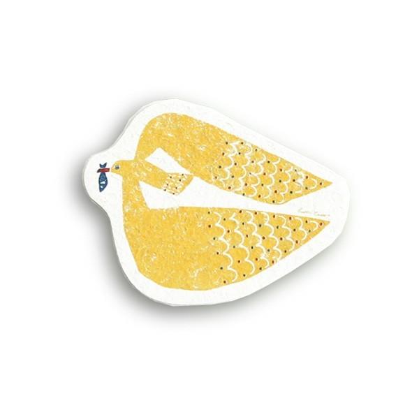 商品名：型抜き かもめ品番：NIKTC0401ブランド ：e.pop-up sponge（イーポップアップスポンジ）デザイナー ：kata kata(カタカタ)サイズ：乾いた状態：約W92×D2×H69mm濡らした状態：約W106×D20×...