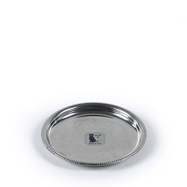 イタリアの伝統と程よいモダン的要素が加わったどこかノスタルジックでクラシカルなステンレス製品。ミラー仕上げのベースにダマシン柄がプレスされています。縁には縄状のレリーフが入っています。【 商品情報 】商品名：サンマルコ ダマシン コースター...