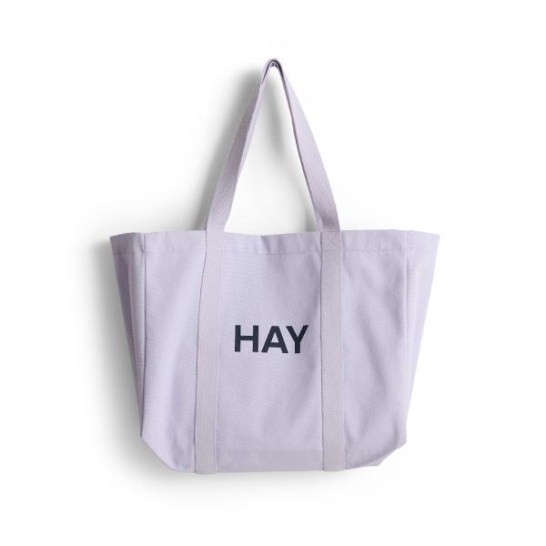 商品名：Shopper Bag Medium Lavender品番：AE980-A602-AB78ブランド ：HAY(ヘイ)サイズ：W400 x D130 x H320 mm材質：オーガニックコットン100％生産地：中国お取り扱いについて：...