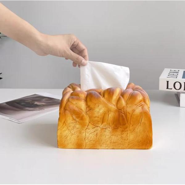 パンの形をしたユニークなティッシュボックス。- サイズ: 20cm x 15cm x 12cm- デザイン: パン型ティッシュボックス- 素材: プラスチック製- 使用方法: ティッシュを取り出すためのスリットありご覧いただきありがとうござ...