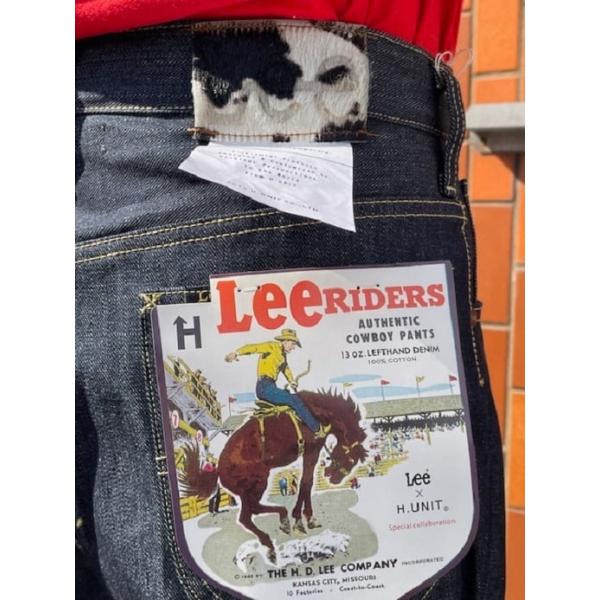 【発売日：2024年10月28日】【品番】 H-PT001LEE【name】 Lee×H.UNIT 101z RIDERS【color】 Indigo【material】 13.5oz Lee original left hand deni...