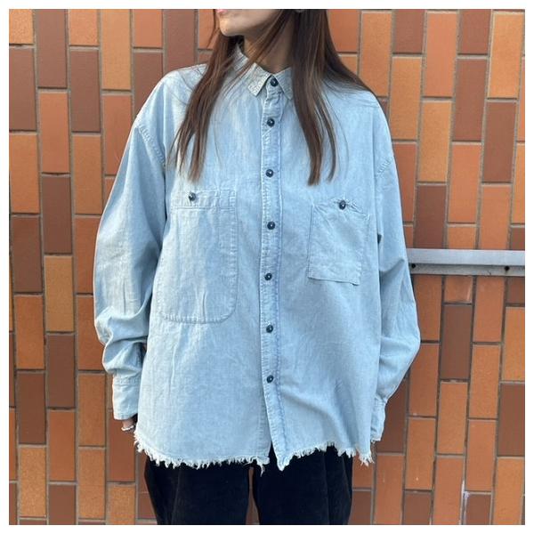 【発売日：2024年10月28日】着画像：身長167ｃｍ/サイズ２カラー(サイズ):INDIGOmaterial：綿100%MADE IN JAPANサイズ詳細サイズ2(M) - 着丈75.0 / 身幅66.0 / 肩幅55.0 / 袖丈5...