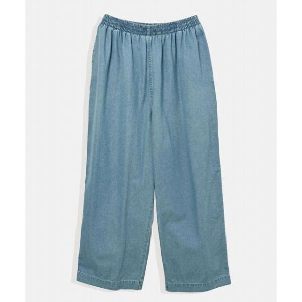 【発売日：2025年03月30日】品番 KLM25HPT1130KELEN ケレン サイドラインイージーデニム (FLORA) [サイズ40] ウエスト73〜124cmヒップ139cmパンツ丈104cm股上34.5cm股下74cmもも周り7...