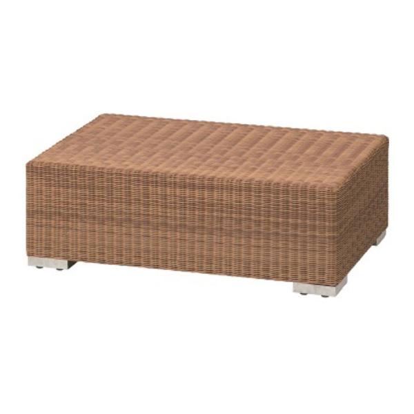 ナチュラルなカラーのラタンを使用しているため、カジュアルにもエレガントにも和風にもどんな場所にも馴染みます。多彩なレイアウトに対応可能なスクエアデザインです。シンプルなデザインでありながら高級感かつ使い勝手の良さを演出しているのは、脚部分の...