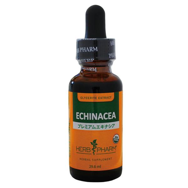 [名　称] ハーブ加工食品<BR>[品　名] プレミアム　エキナシア　29.6ml<BR>[原材料／使用部位] エキナシアの根（オーガニック栽培）<BR>[内容量] 29.6ml<BR>[ご使...