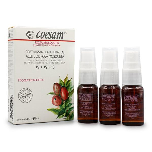 【発売日：2026年02月26日】[名　称] 化粧品（美容オイル）[品　名] ローズヒップオイル スキンケアオイル 美容オイル 15ml 3個セット  coesam コエサム[原材料] 有機野ばらの種、添加物として酢酸トコフェロール、パルミ...