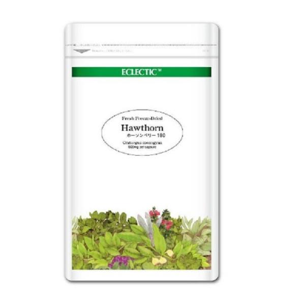 ポリフェノールを豊富に含む、自生のホーソンベリー （セイヨウサンザシの実）を使って、独自の100％フレッシュフリーズドライ製法（FFD）で作りました。ハーブ本来のパワーを引き出すホールプラント（ハーブの使用部位全体）を使用しています。ドキド...