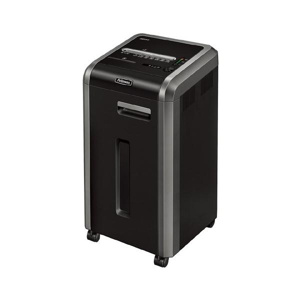 【受注発注品】2×12mmのマイクロカットで、A4用紙約900枚の細断くずを収容できる、業務用電動シュレッダー。CD、DVD、カードの細断も可能。ホッチキス針をしたままの細断にも対応。フェローズジャパン製。フェローズ社メーカー1年保証。22...