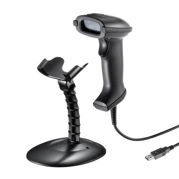 スタンド付きでオートセンシングにも対応した1次元CCDバーコドリーダー。防塵、防水規格IP42取得。■インターフェース：USB仕様 Ver.2.0準拠（USB Ver1.1上位互換）■電源：USB電源■光源：赤色LED（650nm）■走査速...