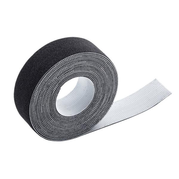 はさみなどでお好きな長さにカットでき、ケーブルをすっきりまとめる面ファスナー。幅20mm×長さ3m、ブラック。※こちらの商品は幅20mm・ブラックです。幅・色ちがいの幅10mm・ブラック、幅10mm・ホワイト、幅20mm・ホワイトは別ページ...