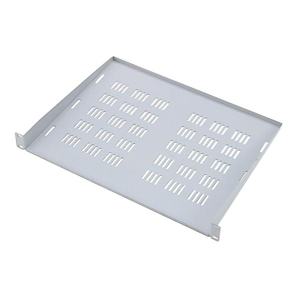 EIA用スリット付棚板 1U CP-NT1UGY(代引不可)【送料無料】 SANWA SUPPLY（サンワサプライ） EIA用スリット付棚板 1U CP-NT1UGY