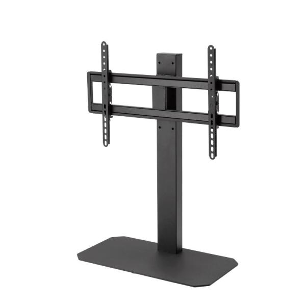 【訳あり新品】※外装パッケージにキズ、汚れがありますが商品は新品です。テレビ台や卓上に設置しやすいテレビスタンド。上下左右首振りと角度調整と3段階の高さ変更が可能。最大75インチ対応でVESA100〜600に対応。＜関連キーワード＞テレビス...