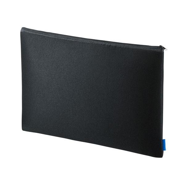 【訳あり新品】※箱にキズ、汚れがありますが商品は新品です。様々な用途に大活躍、機器を優しく保護するマルチクッションケース。ブラック。IN-C6 サンワサプライ