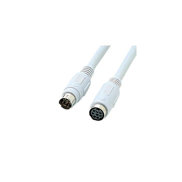 【訳あり新品】※外装パッケージにキズ、汚れがありますが商品は新品です。NEC PC-9821シリーズのキーボードケーブルを延長するためのケーブル。▼詳しい情報は下記をご覧ください。