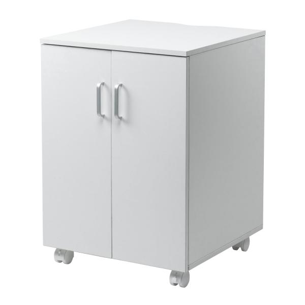 【訳あり新品】※外装パッケージにキズ、汚れがありますが商品は新品です。インクジェット複合機プリンタやレーザープリンターの設置におすすめ移動が可能なキャスター付きの扉付きプリンタ台＜関連キーワード＞LPS-119W プリンタスタンド 扉付き ...