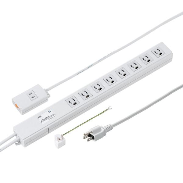 【訳あり新品】※外装パッケージにキズ、汚れがありますが商品は新品です。3P・8個口の抜け止めタイプでノイズフィルタ、手元集中スイッチ、マグネットが付いたタップです。＜関連キーワード＞電源タップ 8個口 2m 3P ノイズフィルター▼詳しい情...